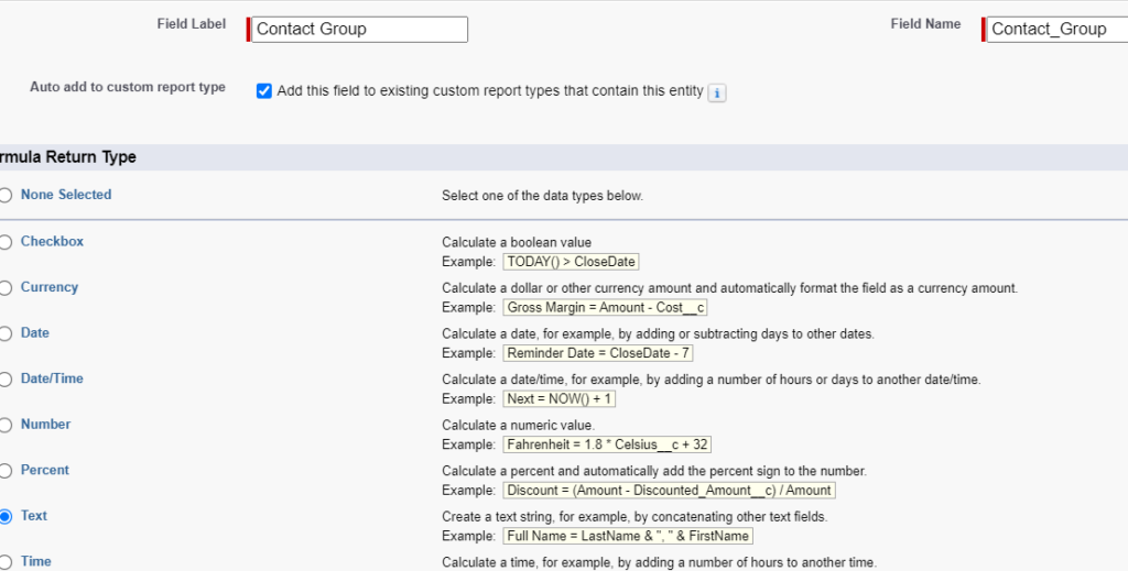 Create Formula Field That Append Text To Picklist Values